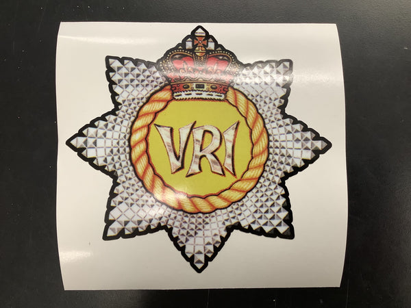 Large Cap Badge Sticker – The RCR Regimental Warehouse